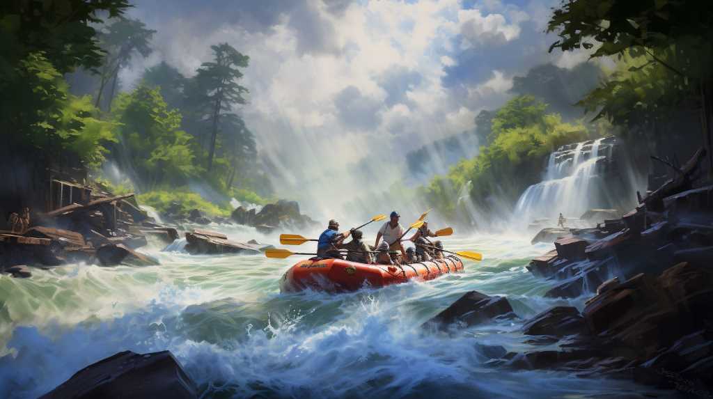 Thrilling River Rafting in Ohiopyle