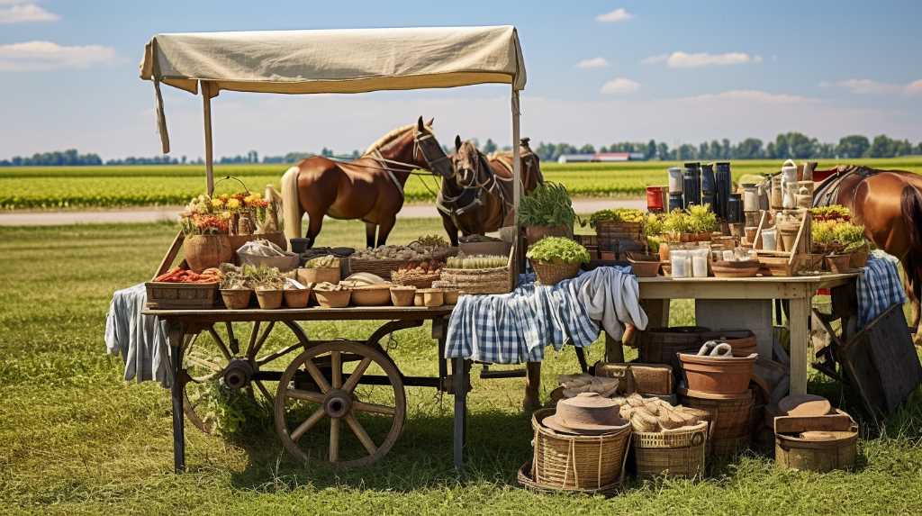 Amish Country Flea Markets in Ohio