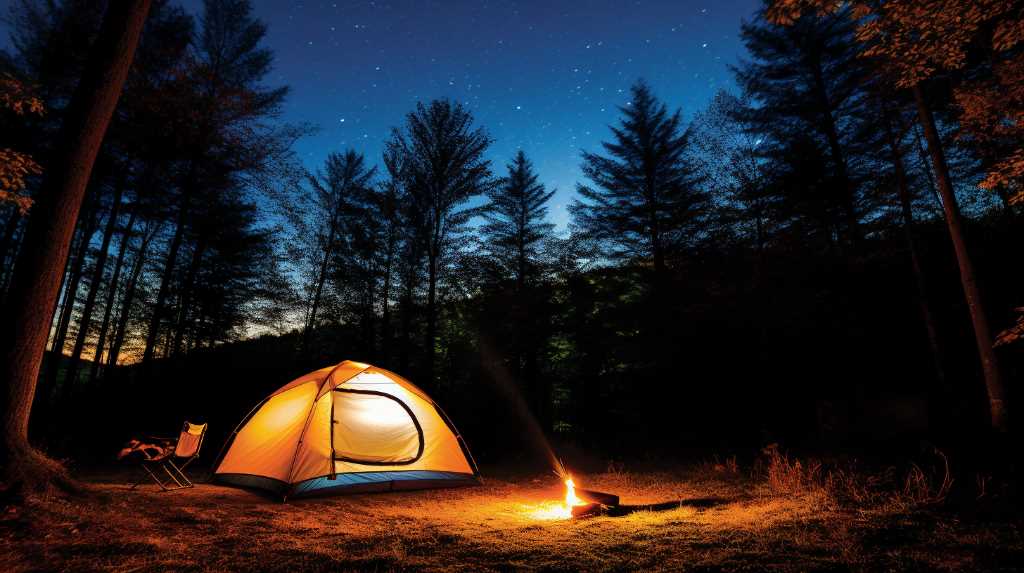 Camping Under the Stars at Hocking Hills State Park Ohio
