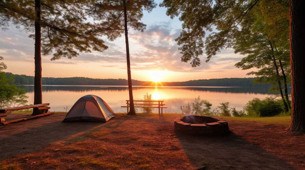 Camping Sites at Salt Fork State Park Ohio