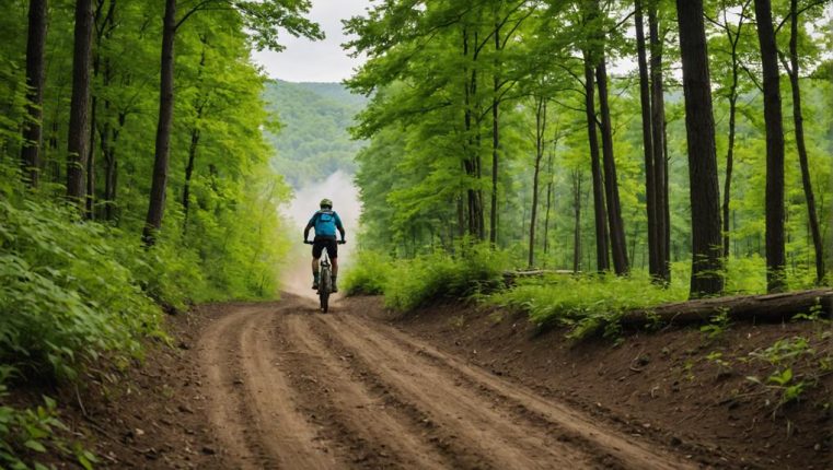 Mountain Biking Trails in Athens Ohio